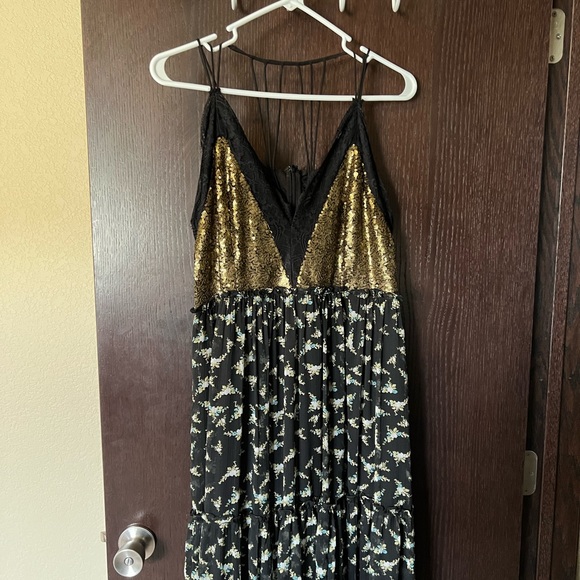 Ranna Gill | Dresses | Ranna Gill Dress From Anthropologie Black With ...